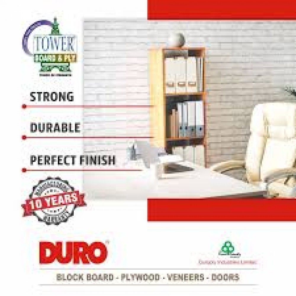 Duro Plywood Tower MR Grade 18mm | High-Quality Moisture-Resistant Plywood